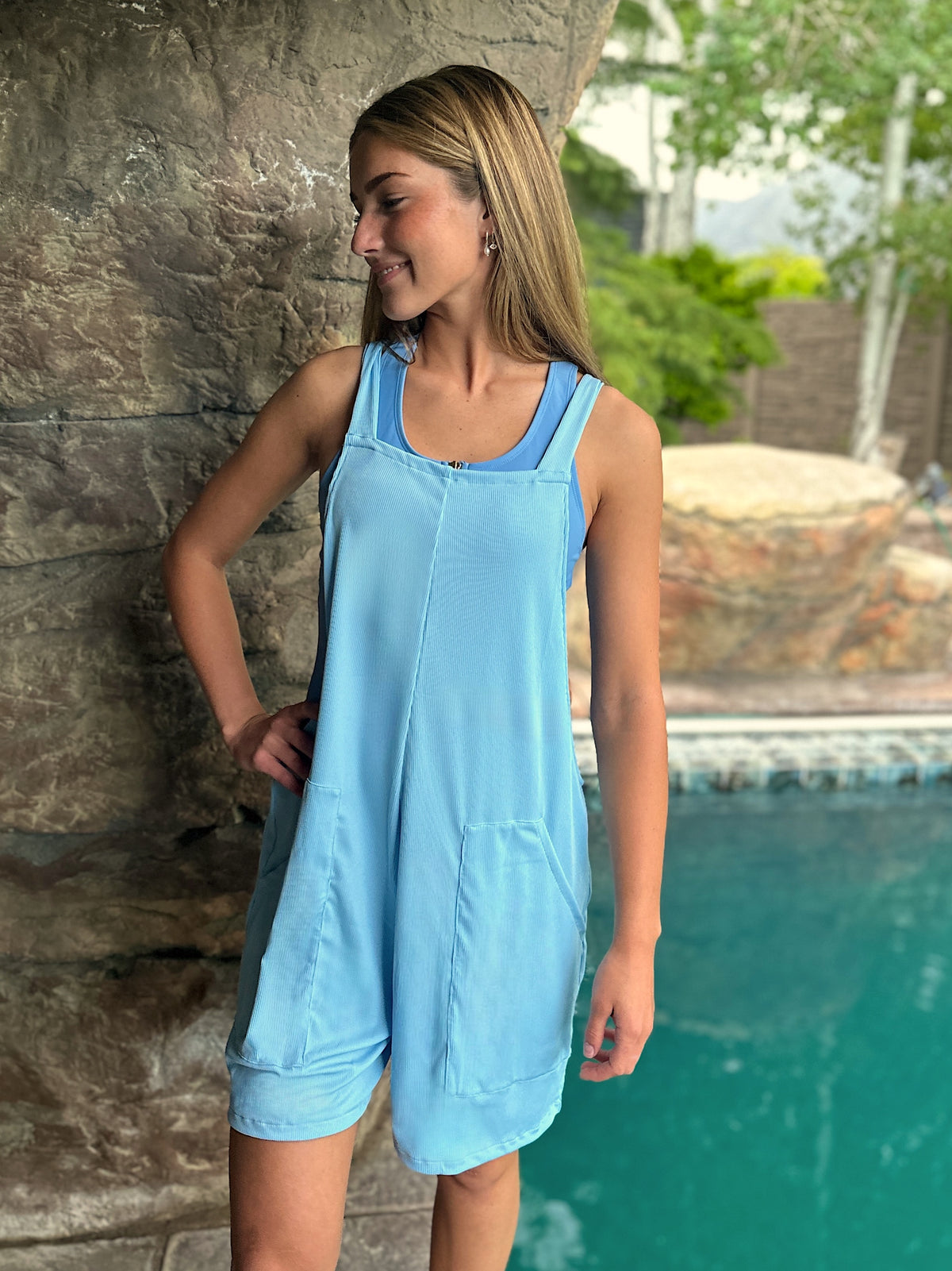 Blue Rad Romper - $38 – Rad Swim