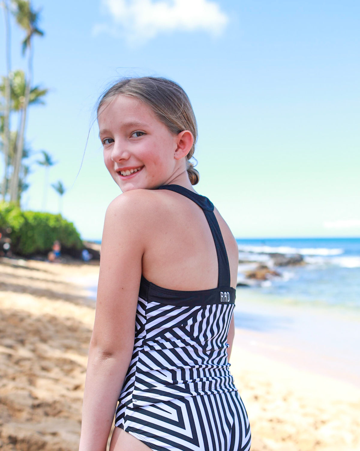 Daphne - Floral One-Piece - $82 – Rad Swim