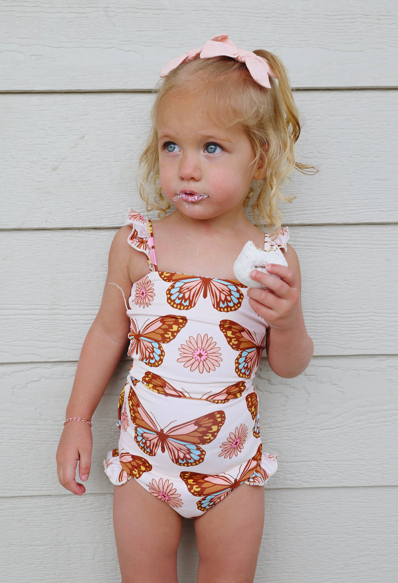 Little Girls Skylee - Reversible Tankini - $38 – Rad Swim