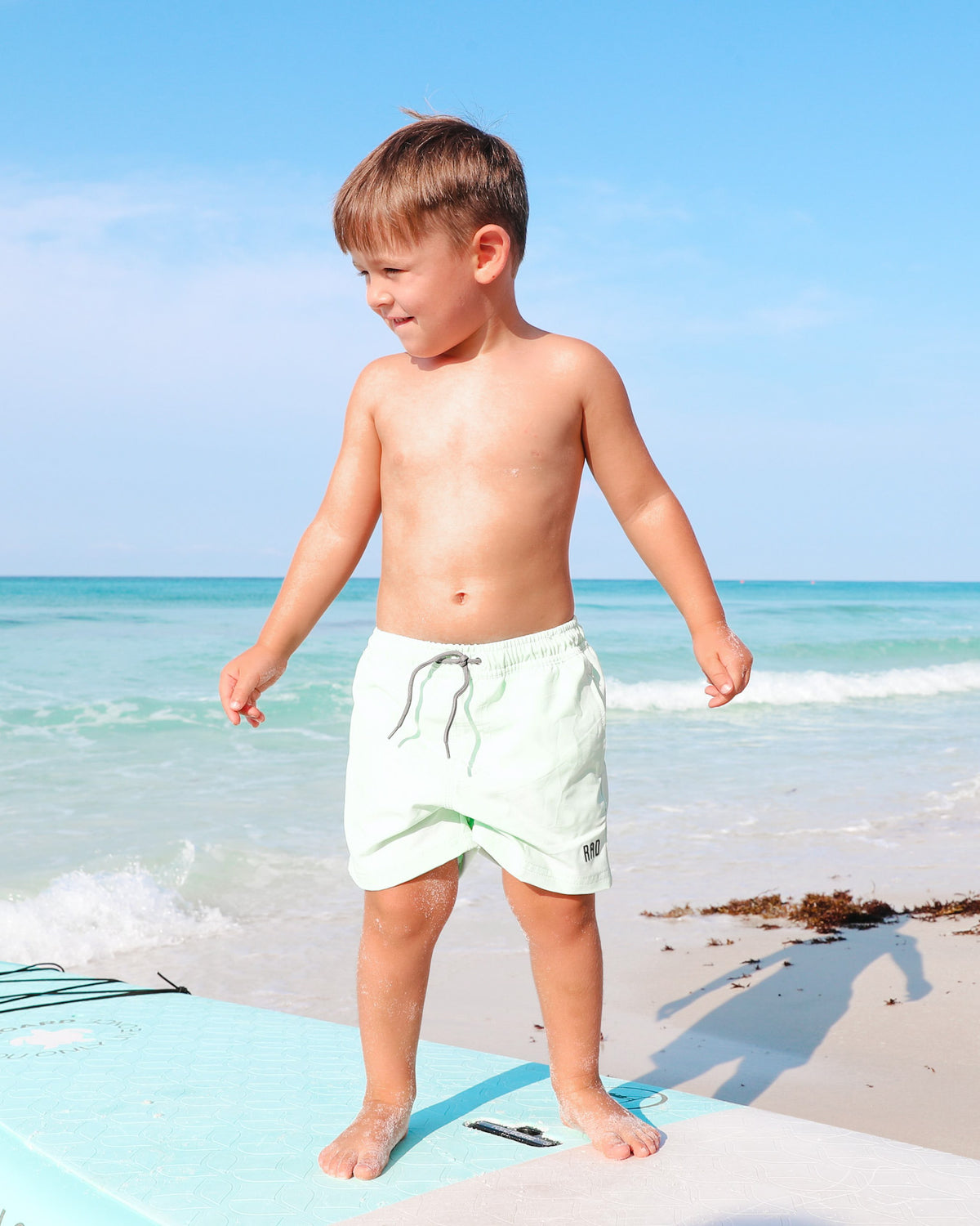 Jacob - Green Boys Boardshorts – Rad Swim