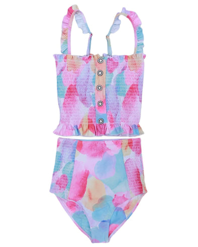 Betsy - Smocked Tankini - $94 – Rad Swim