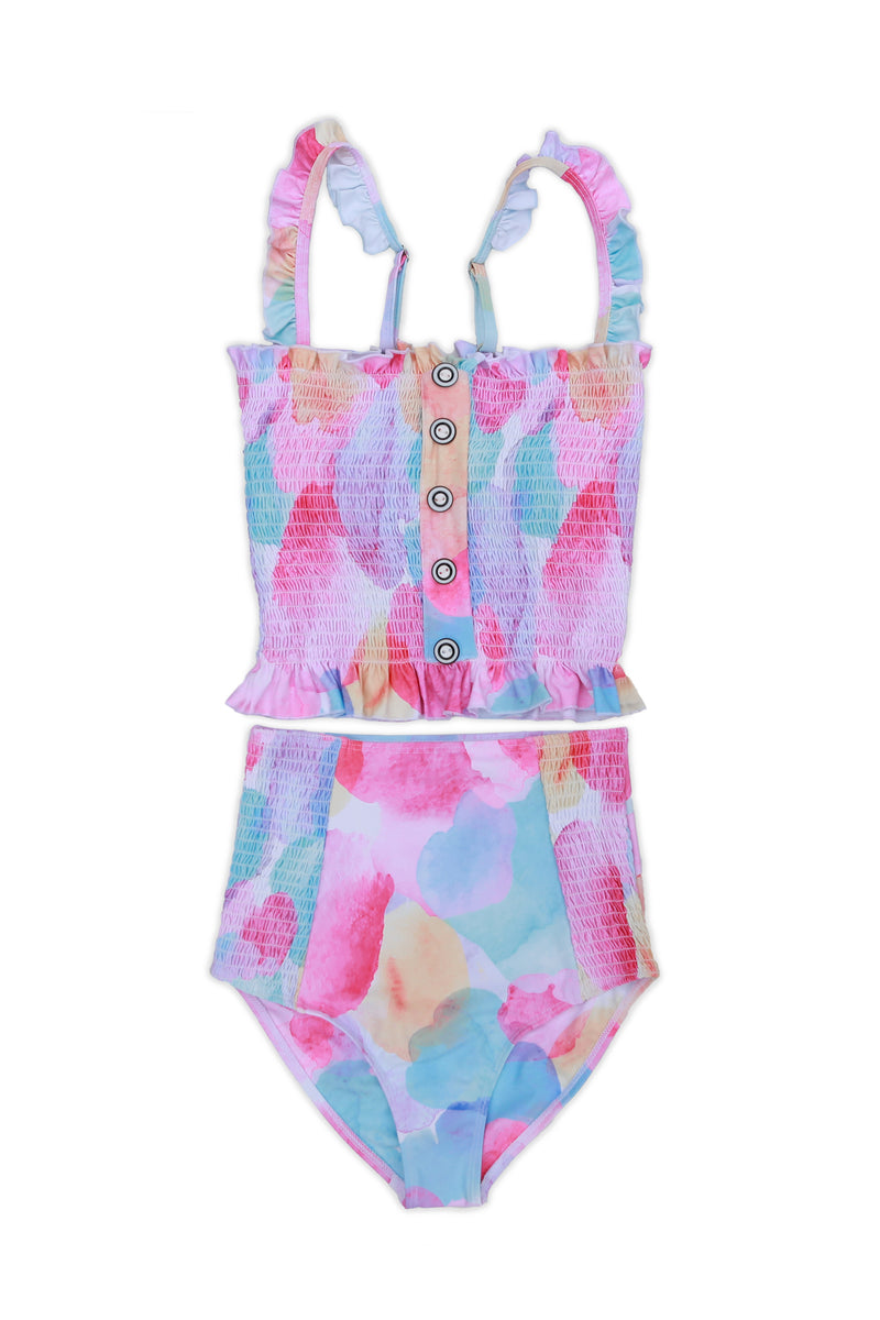 Betsy - Smocked Tankini - $48 – Rad Swim